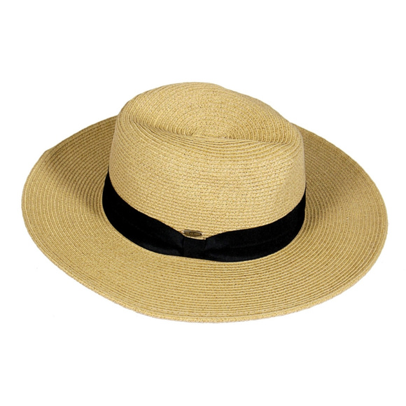 Accessories | Simple Band Panama Hat | Poshmark